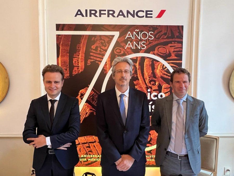 Air France: la aerolínea celebró su 70 aniversario en México