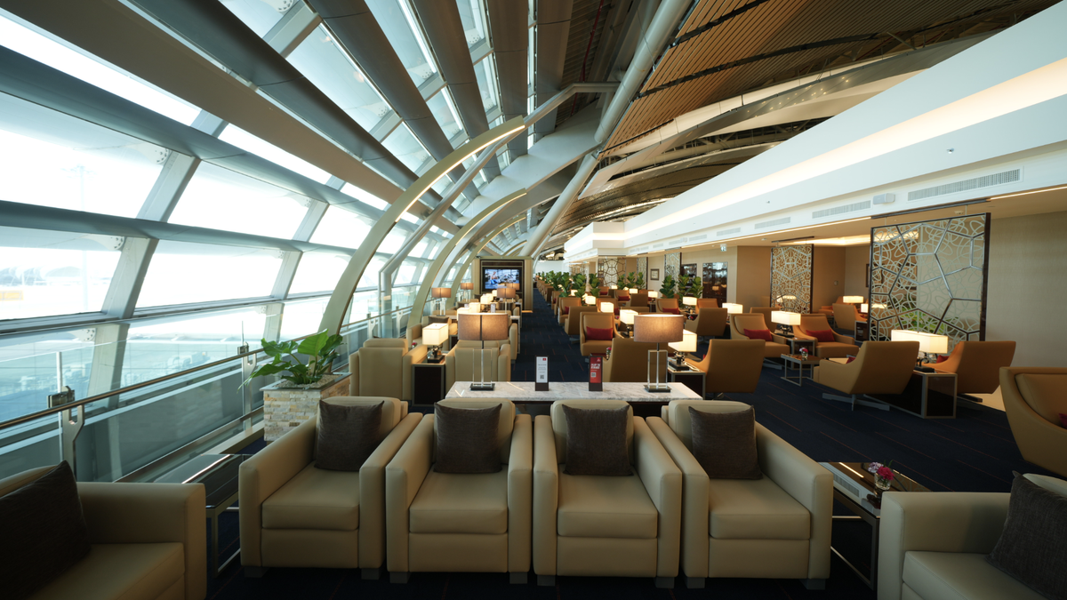 Emirates estrena una de las salas VIP más grandes del mundo