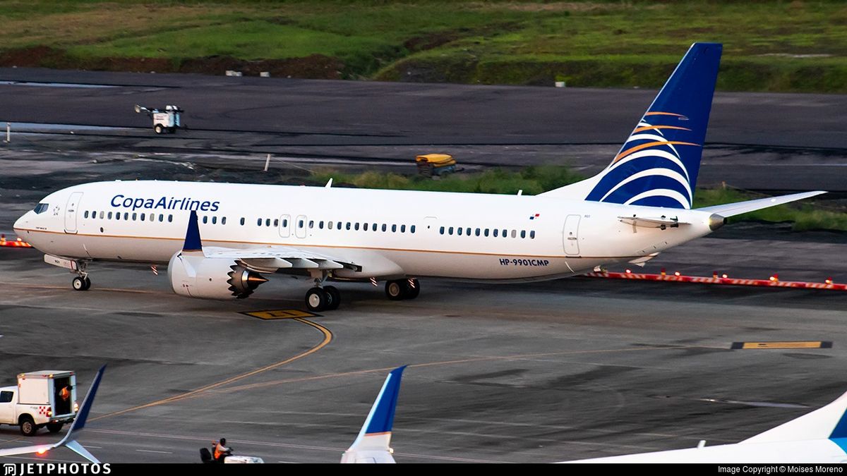 Copa Airlines reactiva los vuelos de las aeronaves B737 MAX9