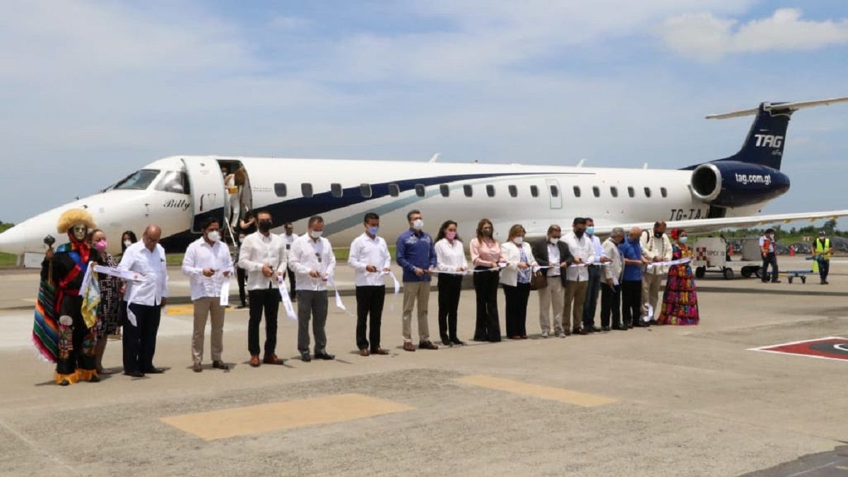 TAG Airlines aterrizó en México