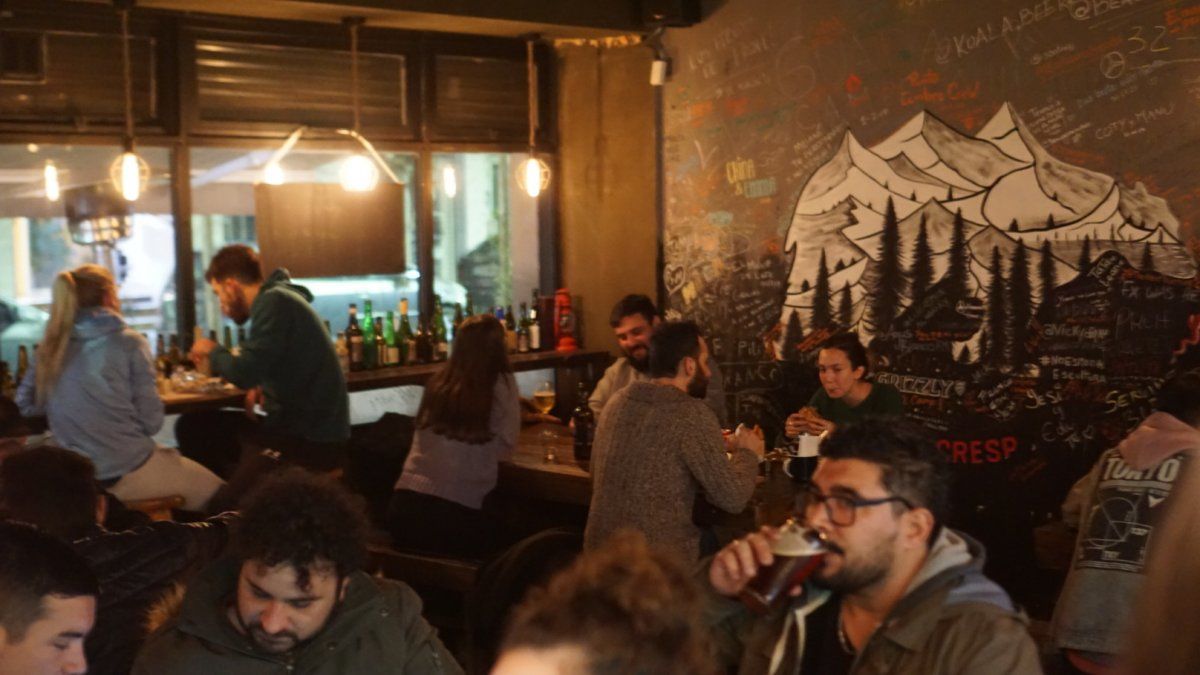 Grizzly, el bar porteño ambientado como refugio de montaña