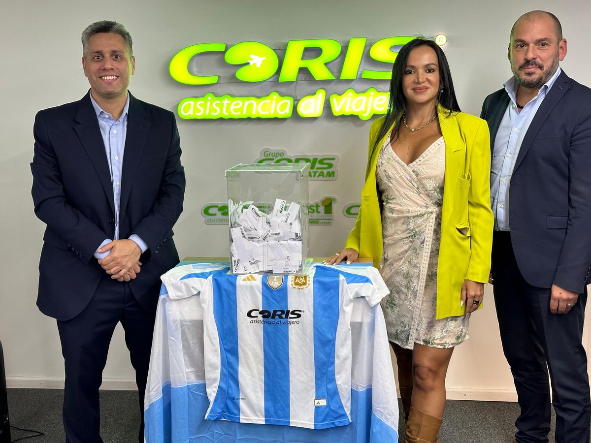 Coris sorteó cuatro viajes a la Copa América
