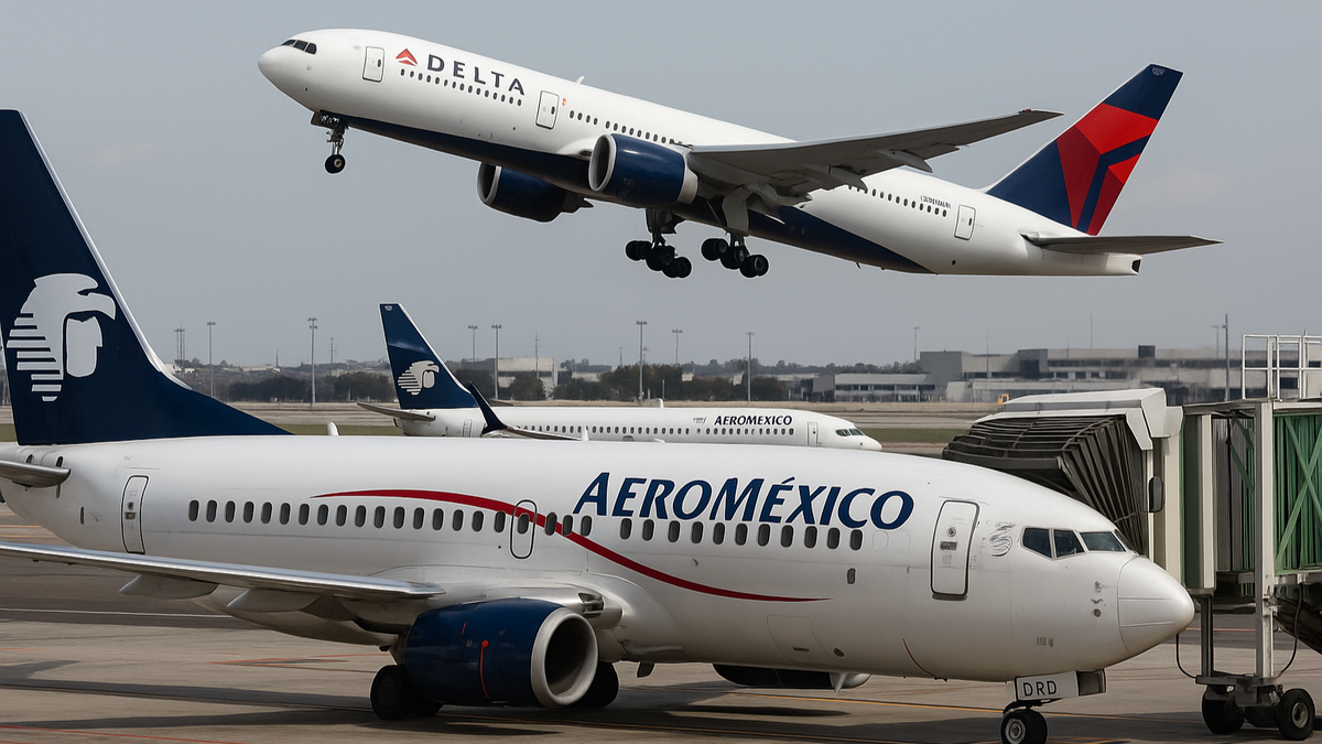 Cruje la alianza Delta Air Lines y Aeroméxico por medida del DOT de ...