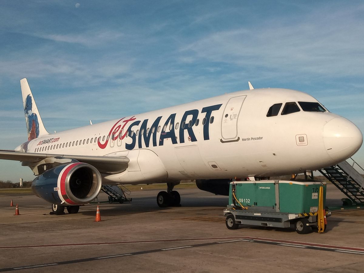 JetSmart presentó su noveno avión para Argentina