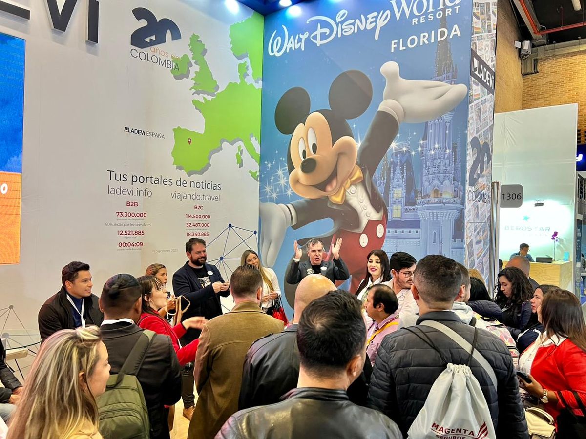 Vitrina Turística Anato 2023: el stand de Ladevi en vivo