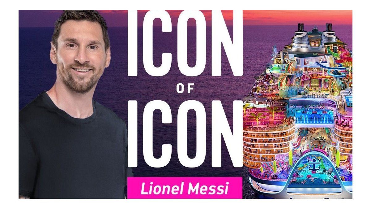 Royal Caribbean: Lionel Messi sera ícono de un nuevo barco