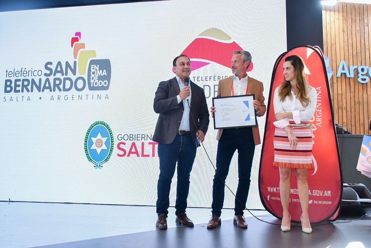 El Teleférico San Bernardo de Salta distinguido