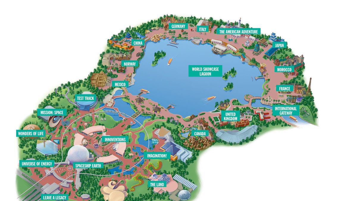 Mapa Mundial Futuro Do Epcot A Look At All The Changes For EPCOT's