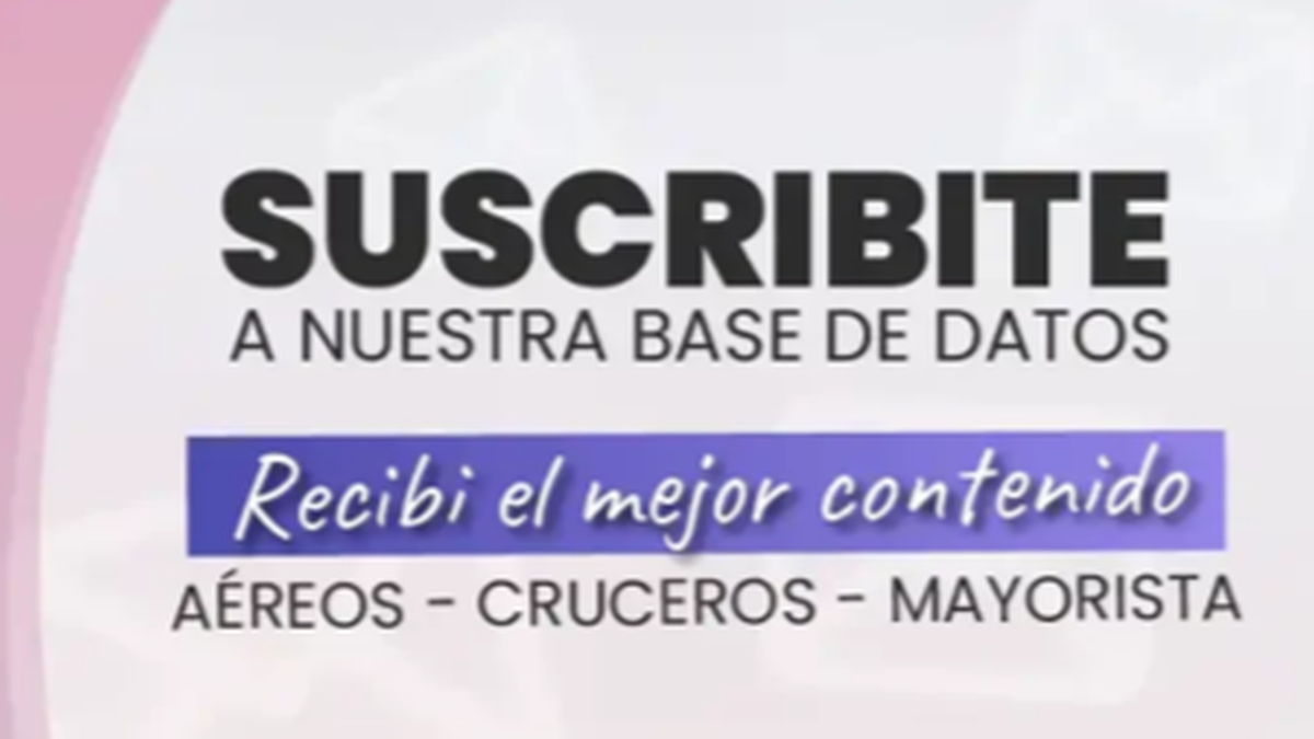 TicketYa y Chasma invitan a los agentes de viajes a suscribirse a su ...