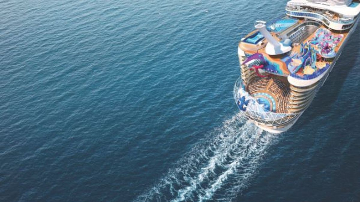 ROYAL CARIBBEAN. El barco más nuevo comienza su rumbo