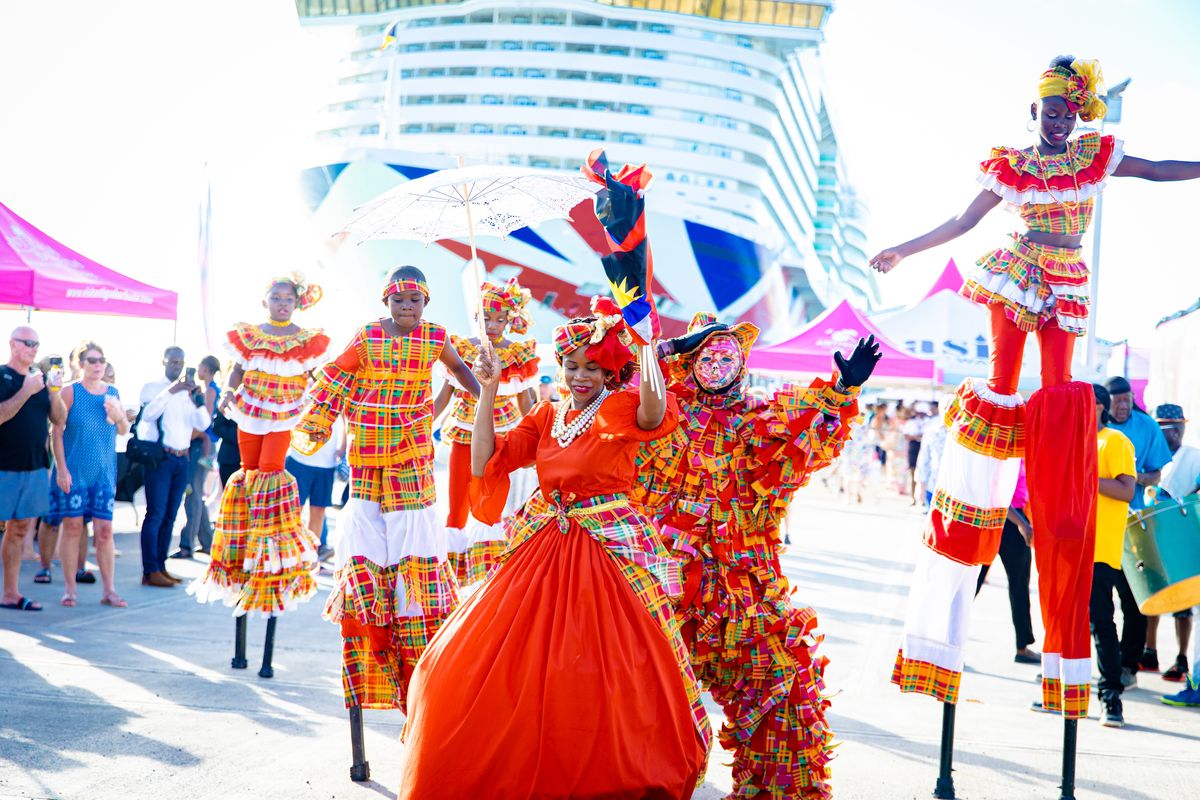 Antigua y Barbuda recibió al nuevo crucero de P&O Cruises