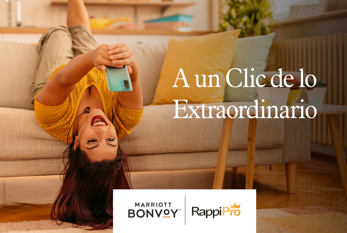 Marriott y Rappi, una alianza que llega a Argentina