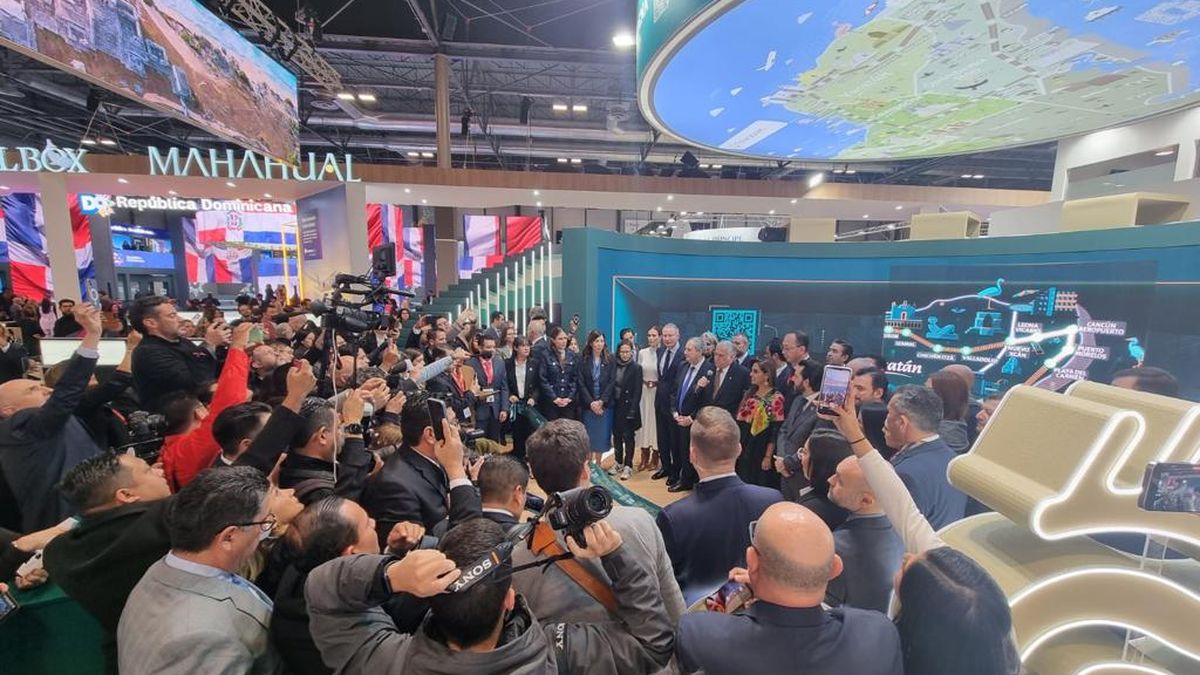 Fitur: así fue la inauguración del stand más grande de América en la ...