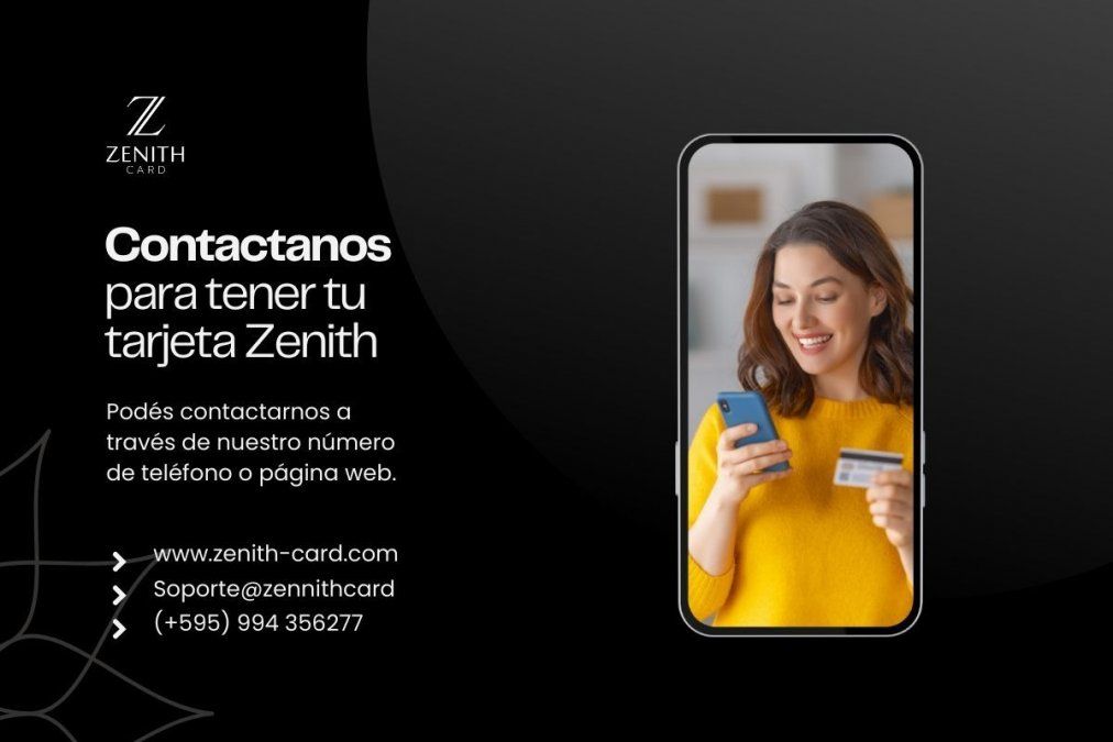 Zenith Card: servicio y características de la tarjeta internacional ...