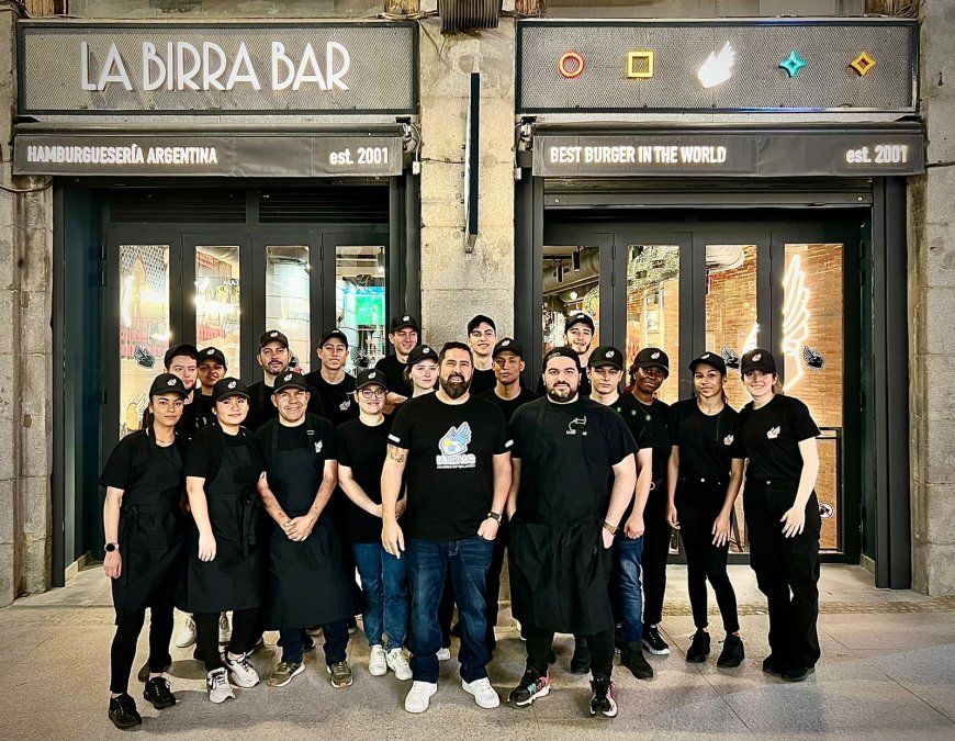 Las hamburguesas premium de La Birra Bar llegaron a Madrid