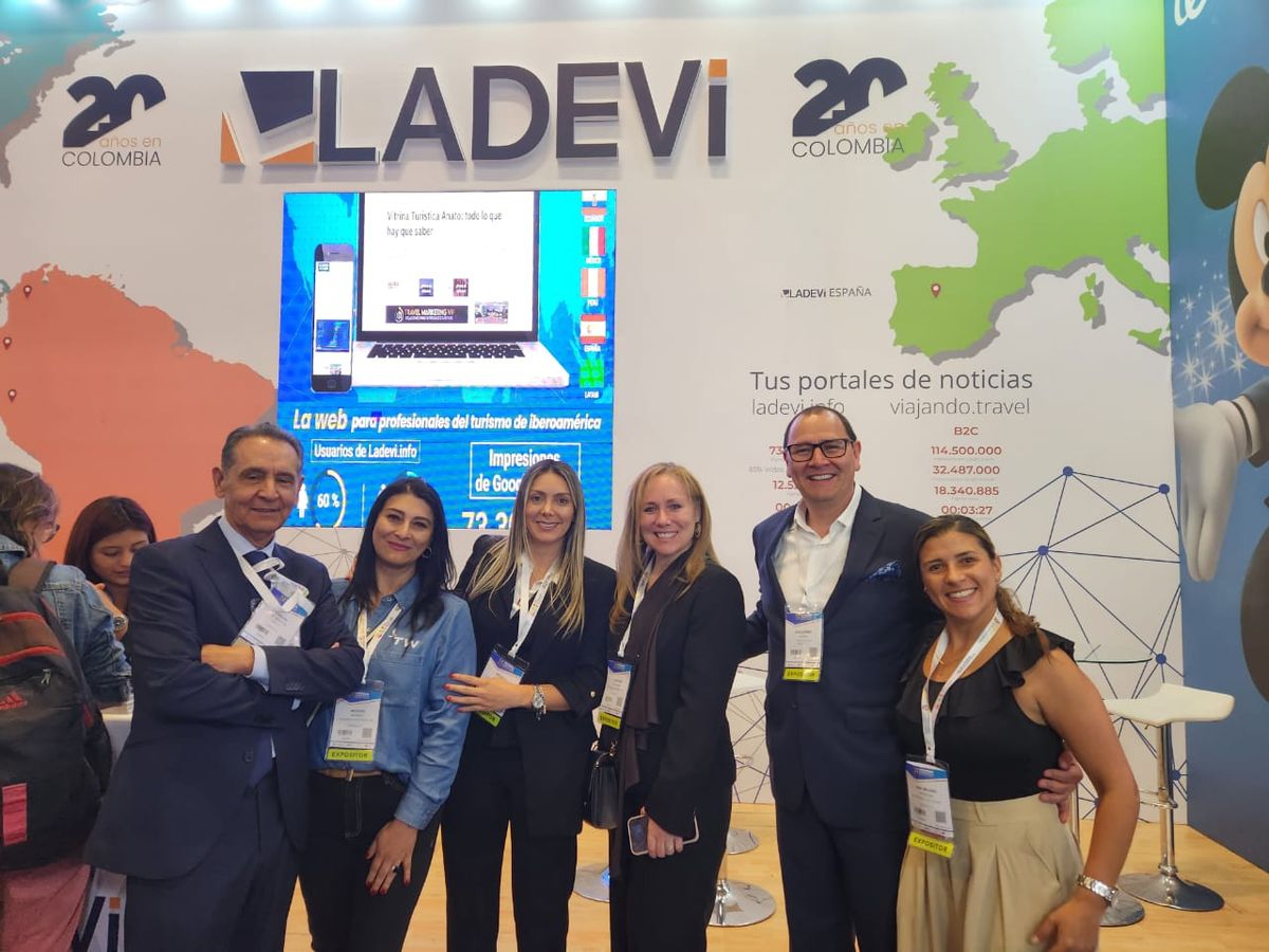 Vitrina Turística Anato 2023: el stand de Ladevi en vivo