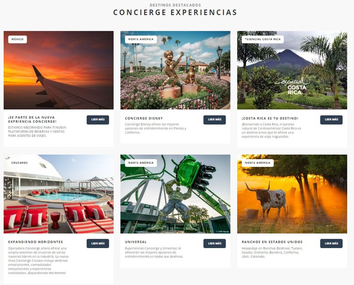 Operadora Concierge: nueva plataforma de reservaciones