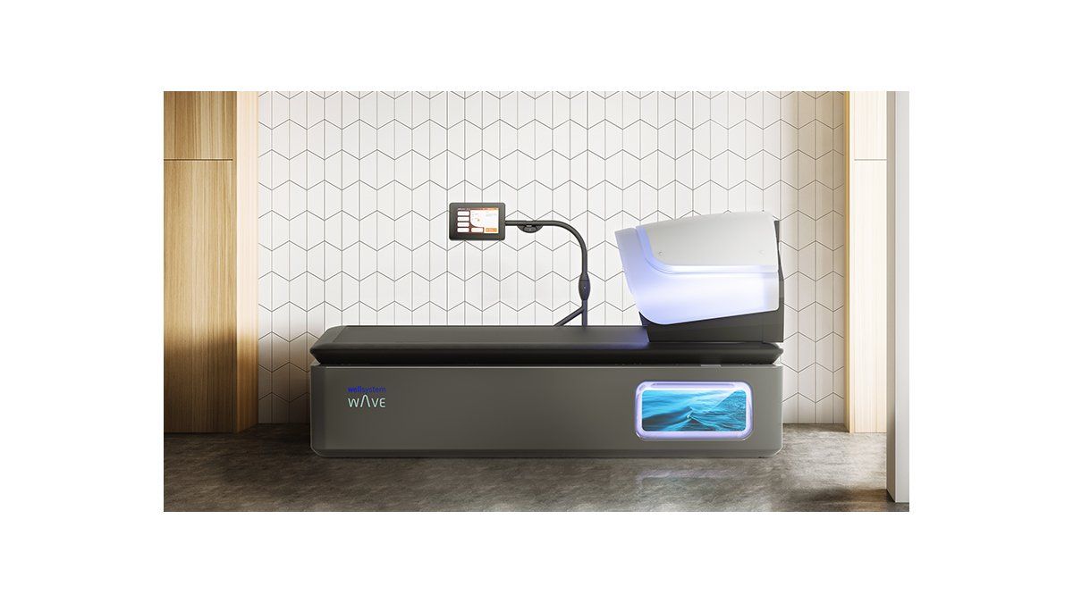 Wellness & Spa: camilla de hidroterapia en seco