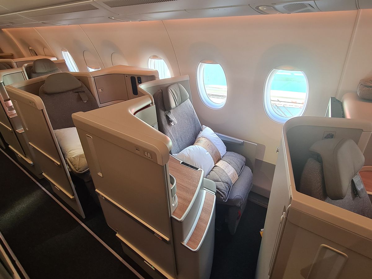 Iberia presentó al nuevo Airbus A350 Next en Ezeiza