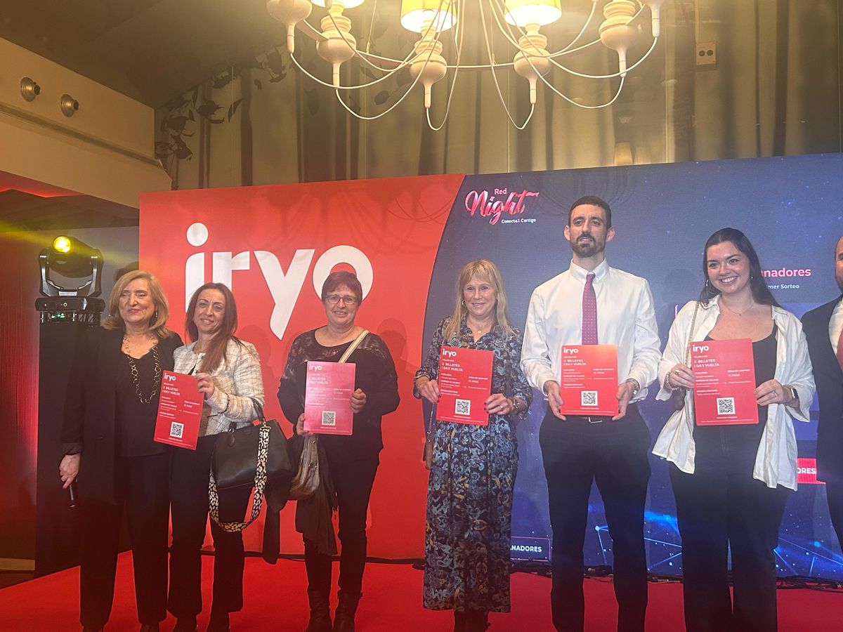 Iryo: así fue su Red Night en Barcelona