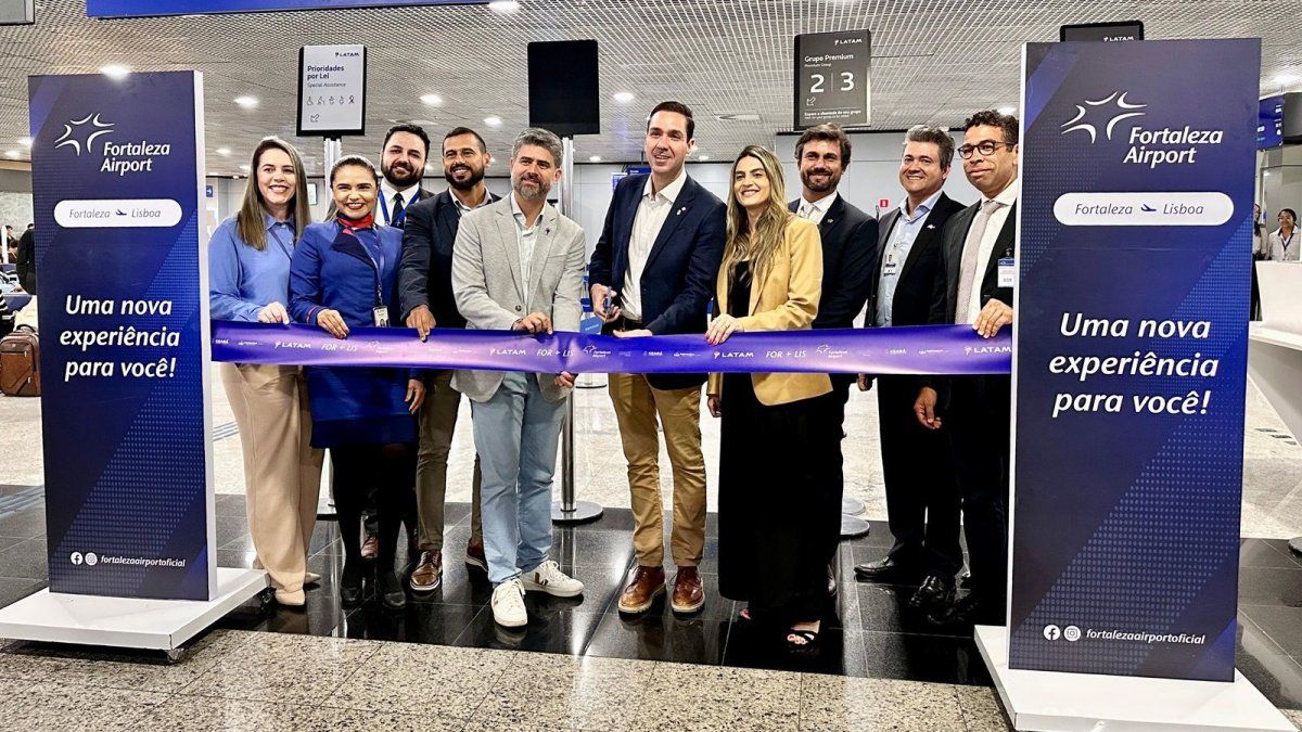 Latam Brasil comenzó a unir Fortaleza con Lisboa
