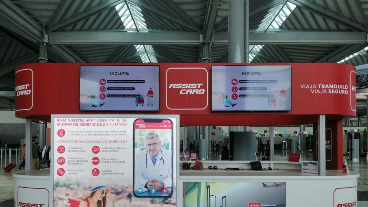 Assist Card abrirá un módulo de atención en el AIFA